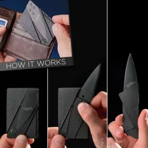 Buy Foldable Credit Card Knife