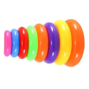 Buy Plastic Baby Kids Stacking Stack Up Educational Toy Rainbow