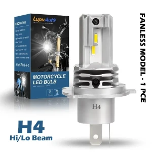 Buy H4 9003 HB2 Hi Lo Beam LED Motorcycle Headlight Bulb