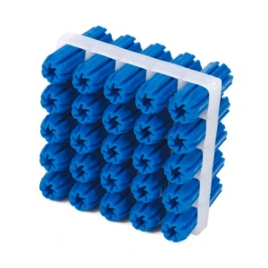 Buy Wall Plugs Blue 25 Pce - From Australia