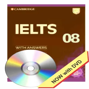 Buy With Audio DVD IELTS book 8 with answers