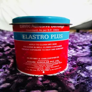 Buy Elastic Adhesives Bandage (7.5cm x 4.5m) Elasto Plaster Tin