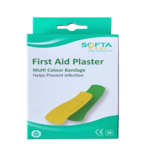 Buy First Aid Plaster (Multi Colour)20Pcs Pack