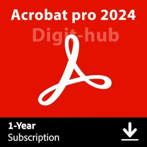 Buy Acrobat Pro 2024 plan 12 month Redeem Code