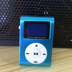 Buy Blue MP3 Player, Portable Mini MP3 Music Player with Headpho