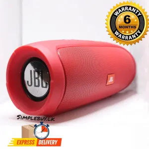 Buy Red Bluetooth Speaker Charge Mini 3+ With FM Radio Big Bass