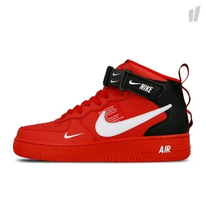 Buy Men's Air Force 1 High Cut Shoes - Red