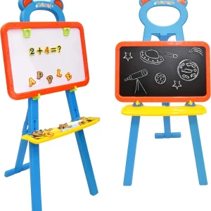 Buy Kids 3 in 1 Painting Board Stand Learning Easel (3655)