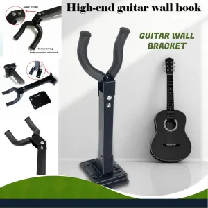 Buy Black High-end guitar wall hook frame 180 drgee adjustable e