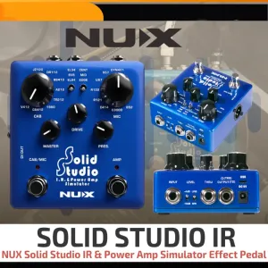Buy Blue NUX NSS-5 Solid Studio IR Loader Effects Pedal Cabinet