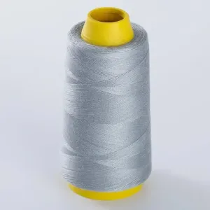 Buy Silver 3000 Yards Tough Polyester Sewing Thread Professional