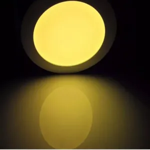 Buy Yellow 12W LED Panel Light Sunk (ROUND) Ceiling Panel Light