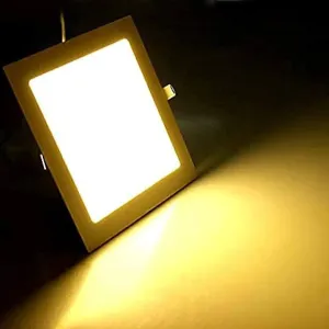 Buy Yellow 12W LED Panel Light Sunk (Square) Ceiling Panel Light
