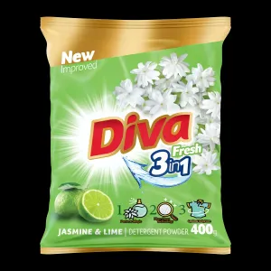 Buy Diva Fresh Jasmine & Lime Washing Powder 400G