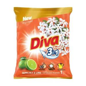 Buy Diva Fresh Sepalika & Lime Washing Powder 1Kg