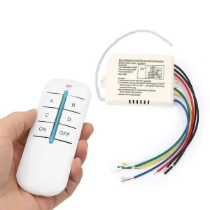 Buy 4 Ways Remote Control Switch 220V