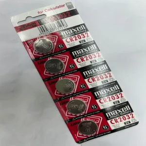 Buy CR2032 Maxell 5pec Battery CR 2016 CR2025 CR2032 CR1220 Lith