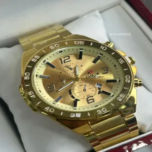 Buy Gold Mens Casual Orix Watch