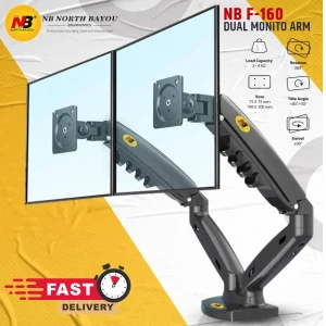 Buy NB F160 Dual Monitor Arm 17"-30" Ergonomic Bracket