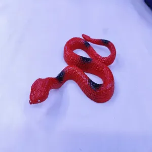 Buy Red Hard Rubber Realistic Snakes 8-9" Toys Animal Figurines