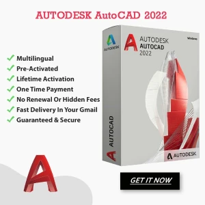 Buy AutoCAD 2022 Pre Activated Lifetime (Windows 10/11)
