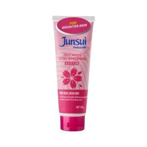 Buy Junsui Face Wash With Extra Whitening Radiance 100g